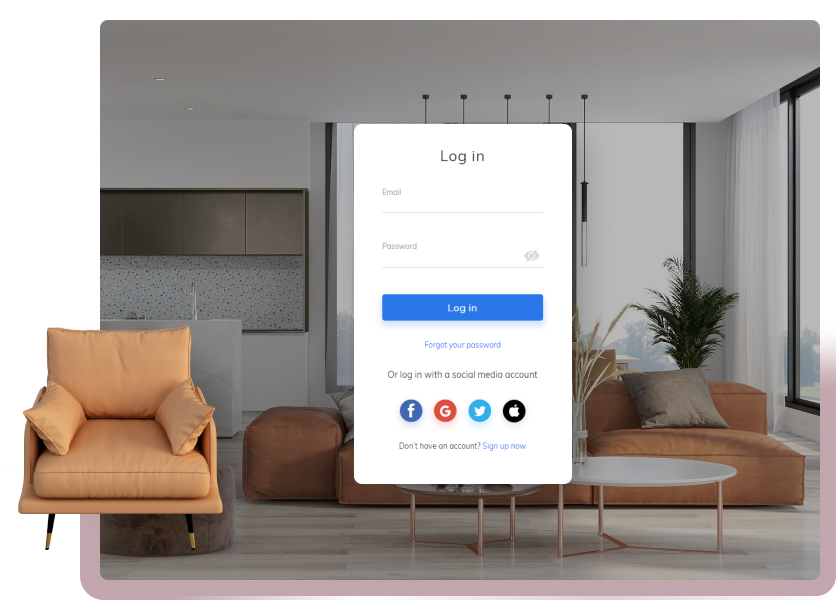 Interior Design Community Building Solution with Rebranded Software and ...